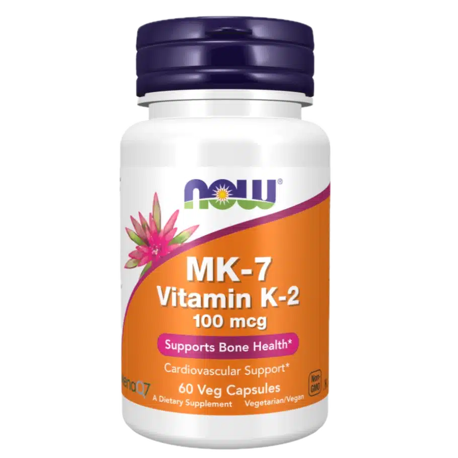 MK-7 Vitamin K-2 100mcg 60vcap - Now Foods – Nature Heals