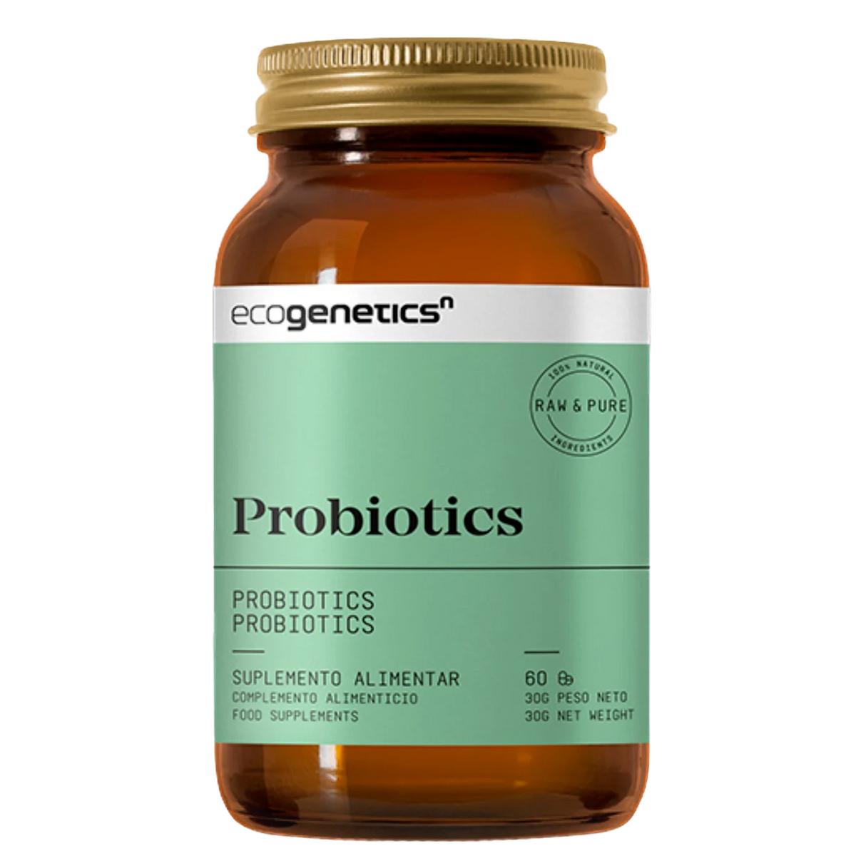 Probiotics 60caps - Ecogenetics – Nature Heals