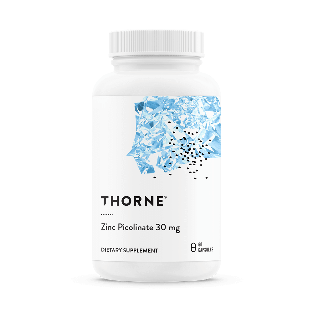 Zinc Picolinate 30mg 60cap - Thorne – Nature Heals